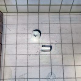 Light fiber guide incl. seal for flow cell